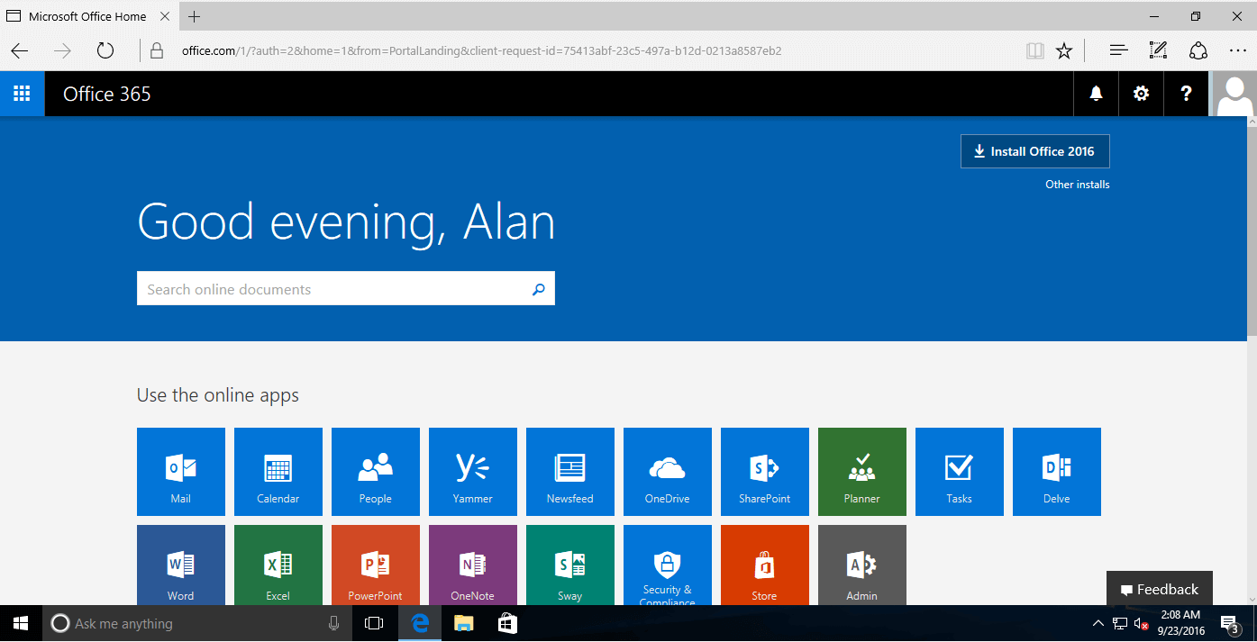 Web Outlook 365 Locedzone