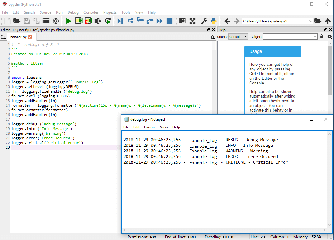 The Python Logging Module How Logging To File Works IONOS CA