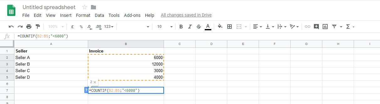 COUNTIF In Google Sheets Here s How To Use The Handy Function IONOS