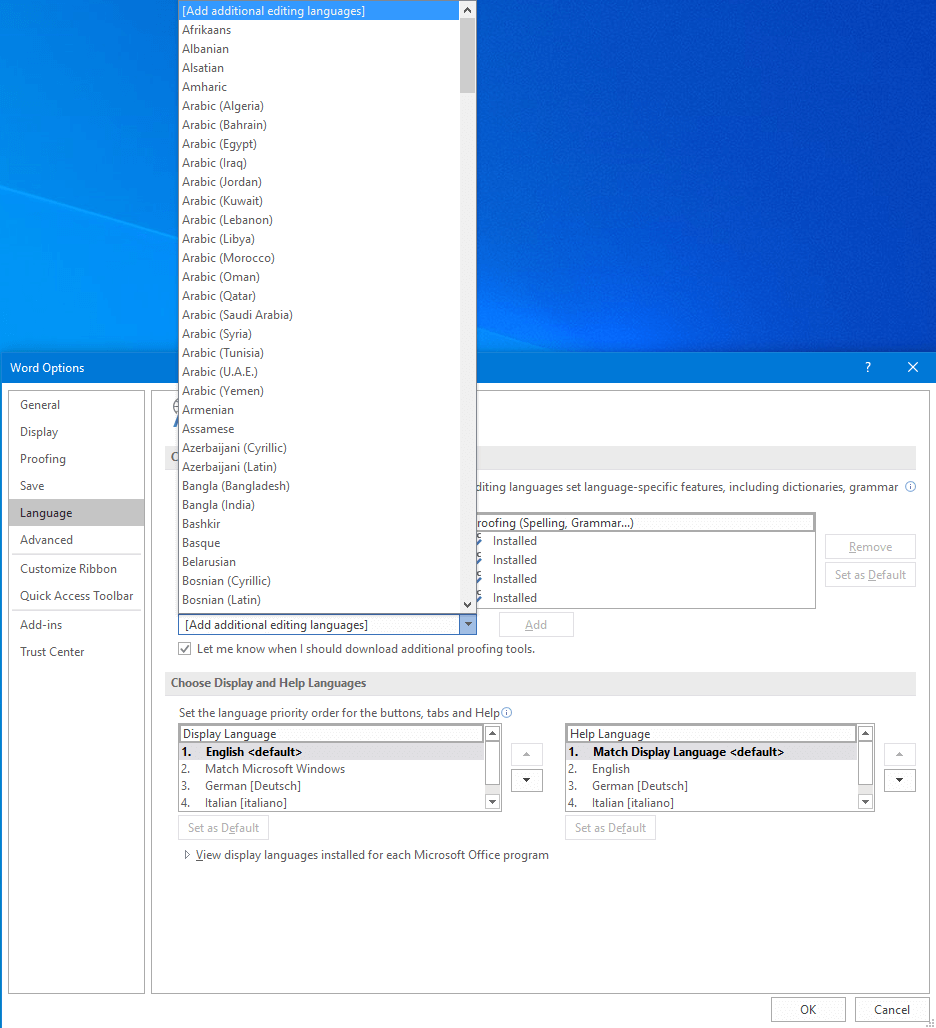 How to change language in Microsoft Word – a step-by-step guide - IONOS CA