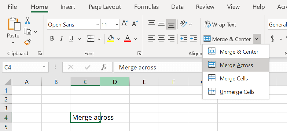 How to merge cells in Excel | Combine columns in a few simple steps ...