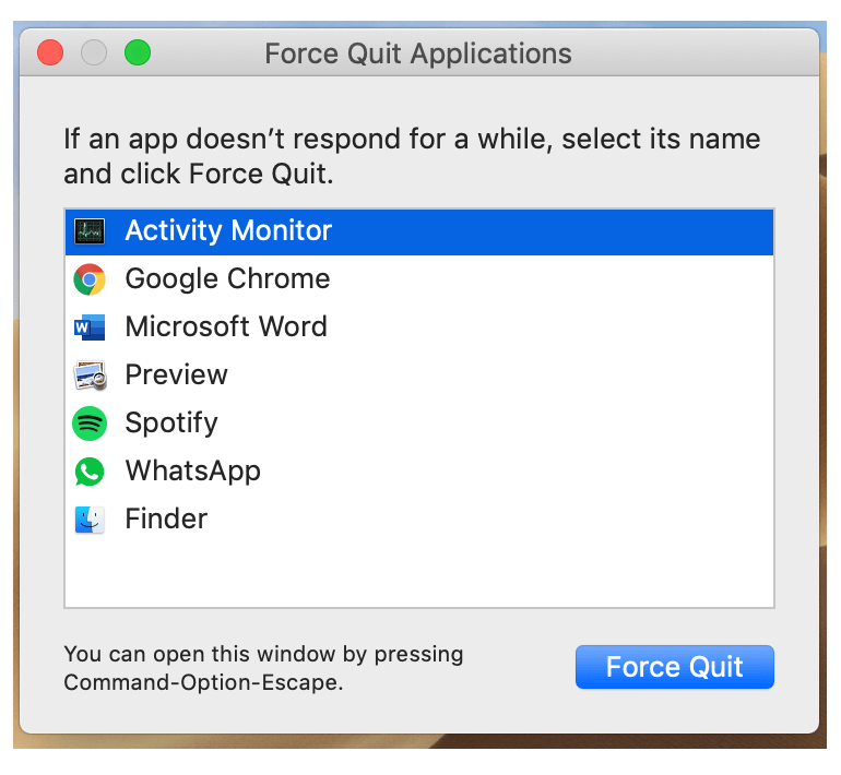 How To Open The Task Manager On Mac Monitoring Apps And Processes 