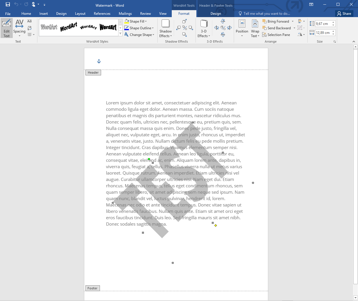 How To Remove A Watermark In Microsoft Word IONOS CA