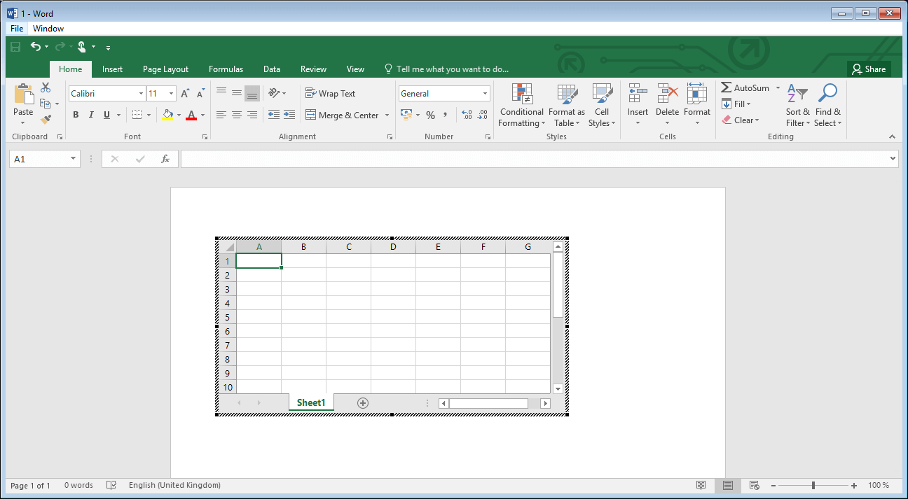 Word Create A Table In Just A Few Steps IONOS