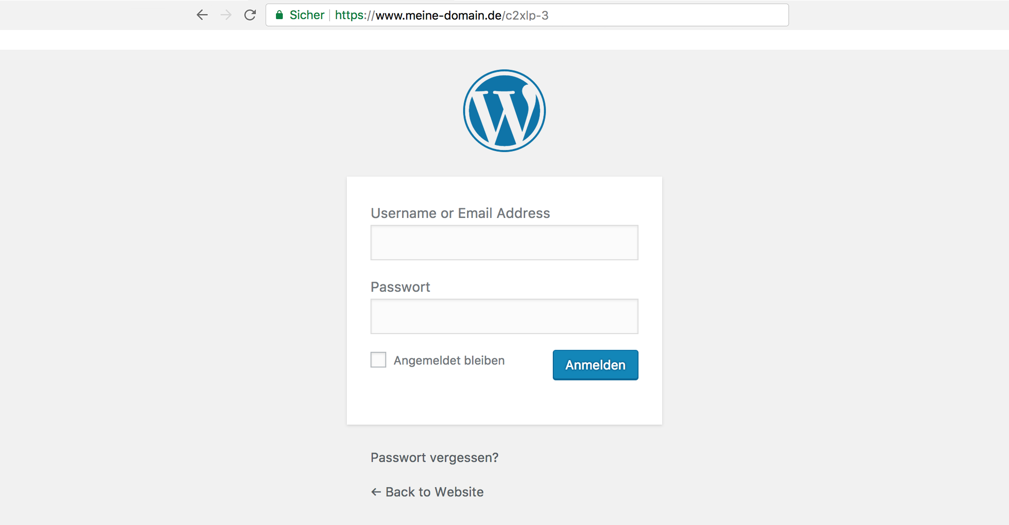 Protect WordPress login (wp-admin): rename wp-login - IONOS
