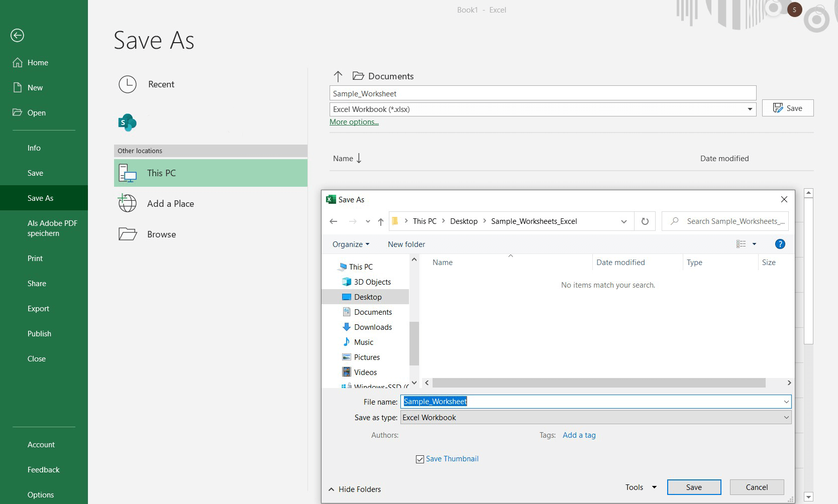 How to make an Excel file read only - IONOS CA