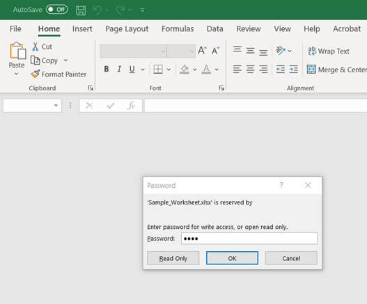 Remove Excel read-only: how to unlock an Excel file from read-only - IONOS