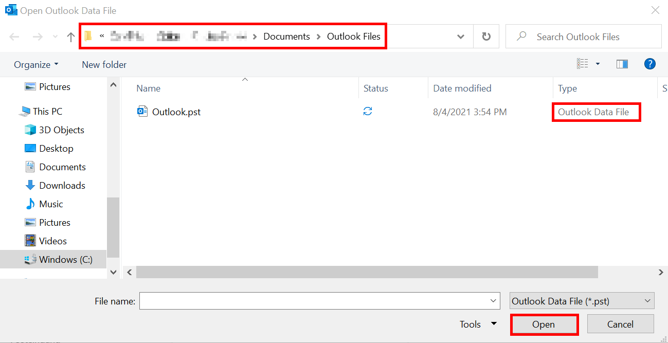 Import PST to Outlook – step-by-step tutorial - IONOS CA