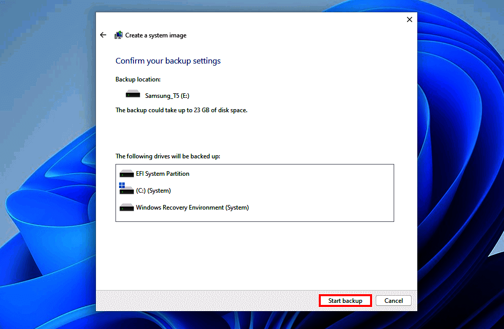How to create a Windows 11 backup – step-by-step guide - IONOS CA