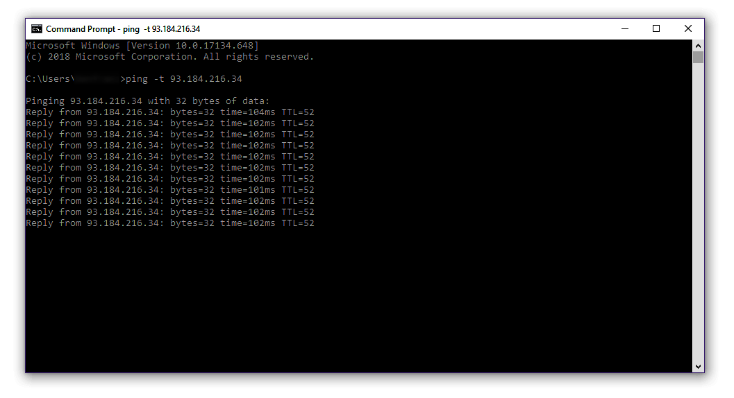 Continuous Ping | This is how you use ping for continuous ping tests ...