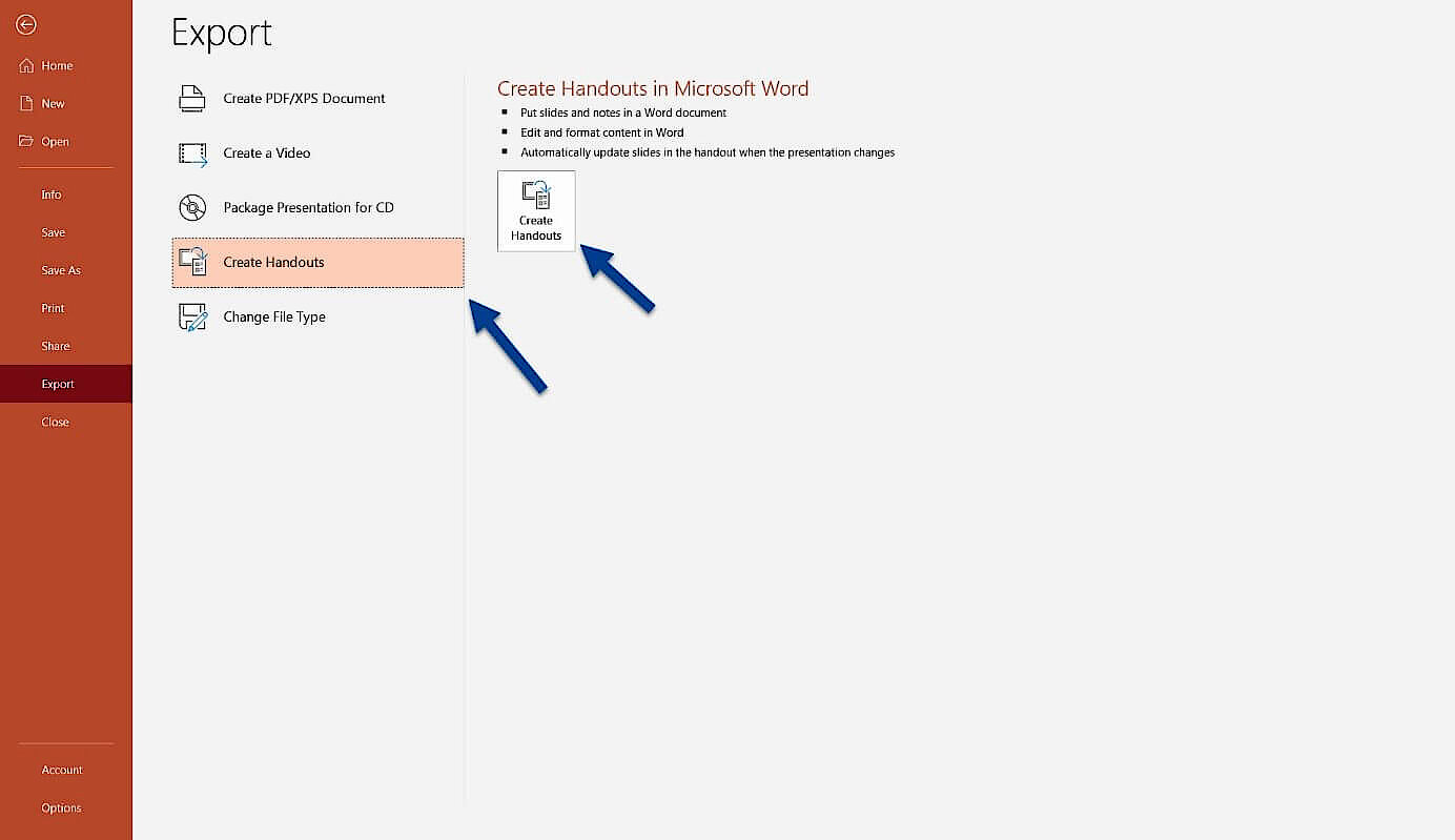 Convert PowerPoint to Word in three simple steps - IONOS CA
