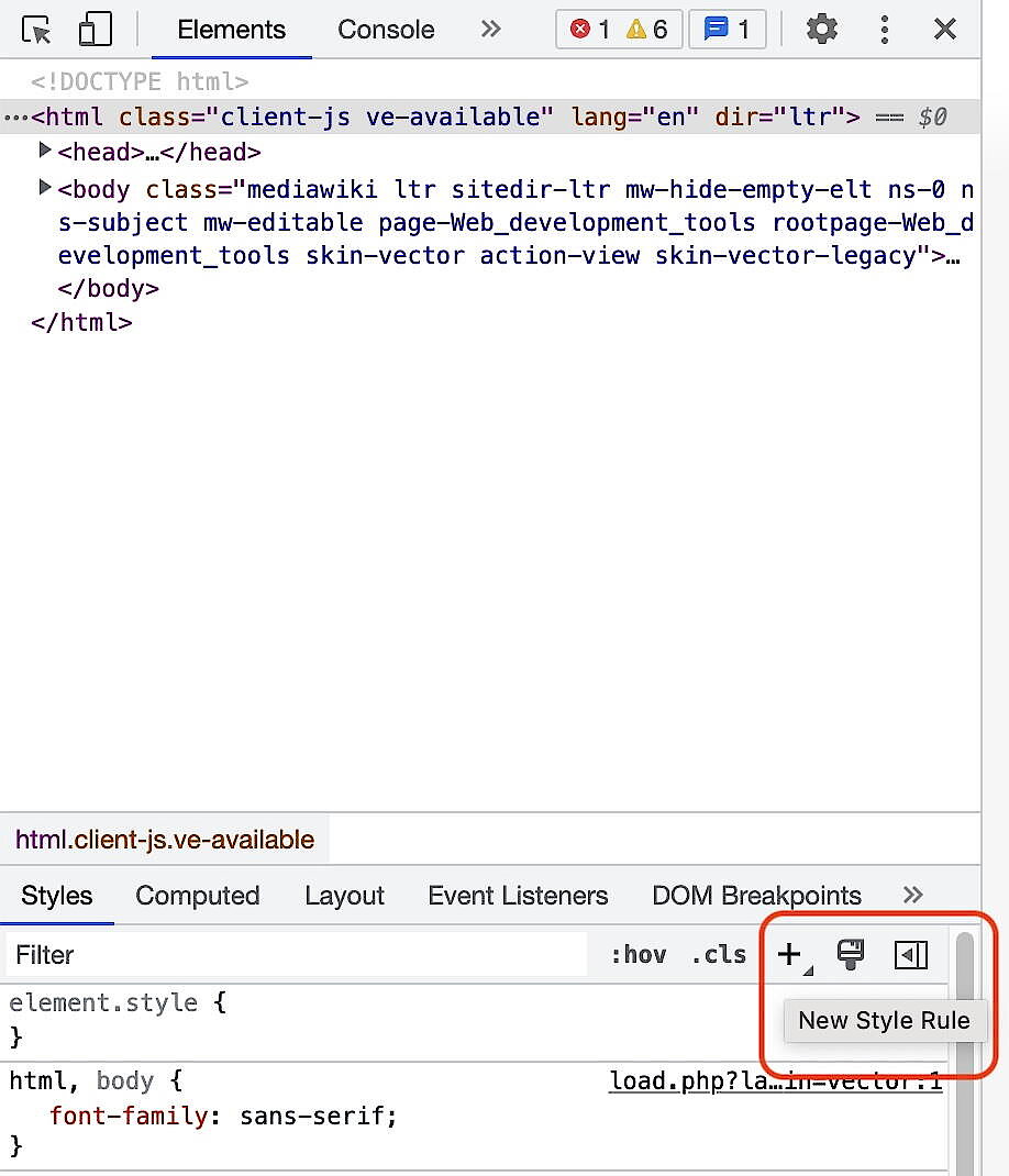 How to inspect elements with developer tools - IONOS CA