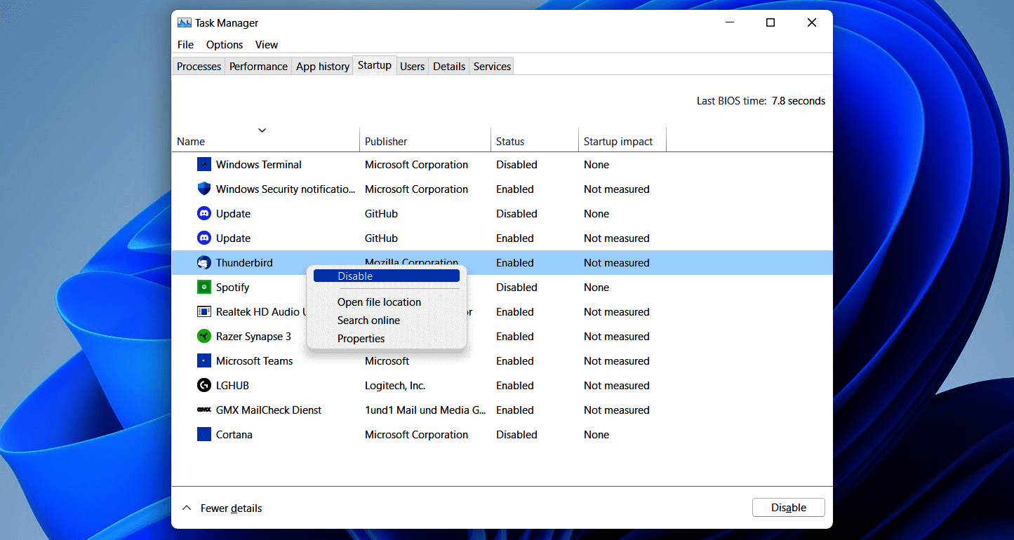 How to change startup programs in Windows 11 - IONOS CA