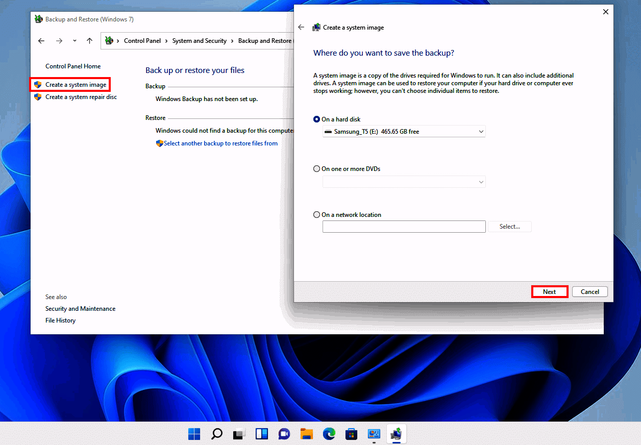 How to create a Windows 11 backup – step-by-step guide - IONOS CA