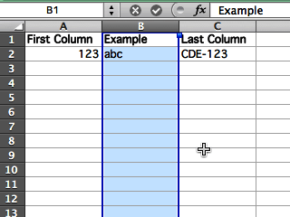How to move columns and rows in Excel spreadsheets - IONOS CA