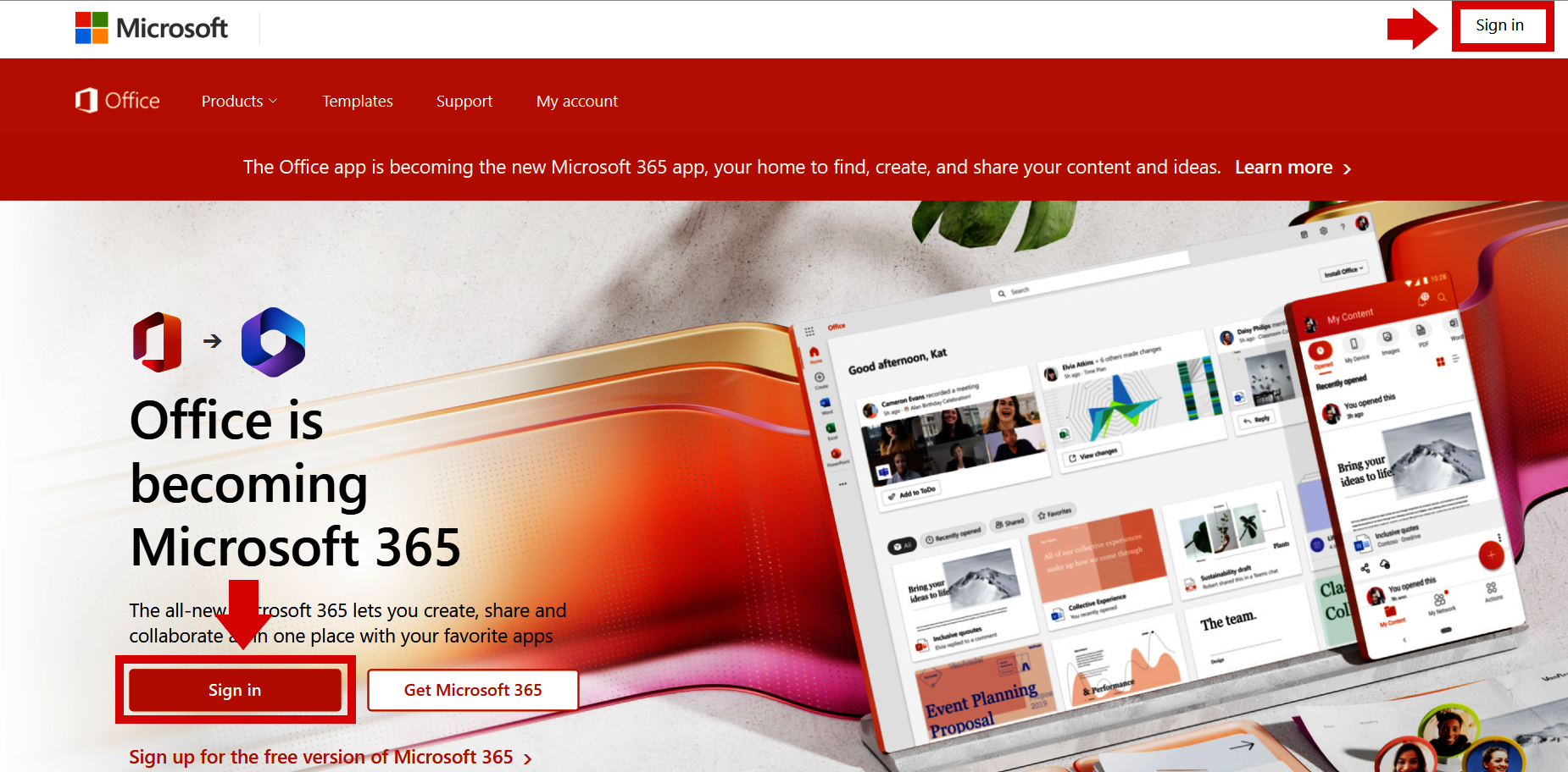 How to sign in to Microsoft 365 - IONOS CA