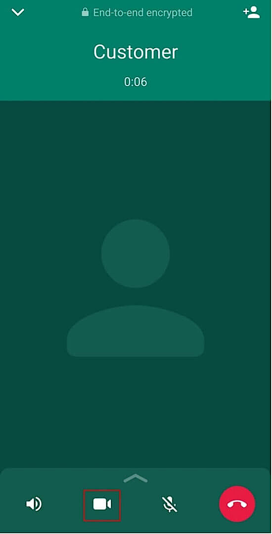 How to start a WhatsApp video call - IONOS CA