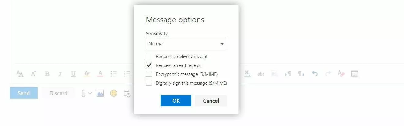 Request Outlook read receipts – this is how it works - IONOS CA