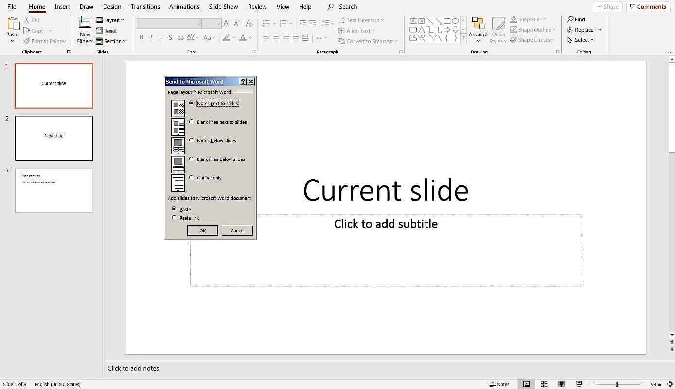 Convert PowerPoint to Word in three simple steps - IONOS CA