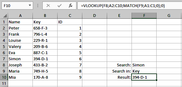 Excel Match Function How To Easily Use Excel Match Ionos Ca