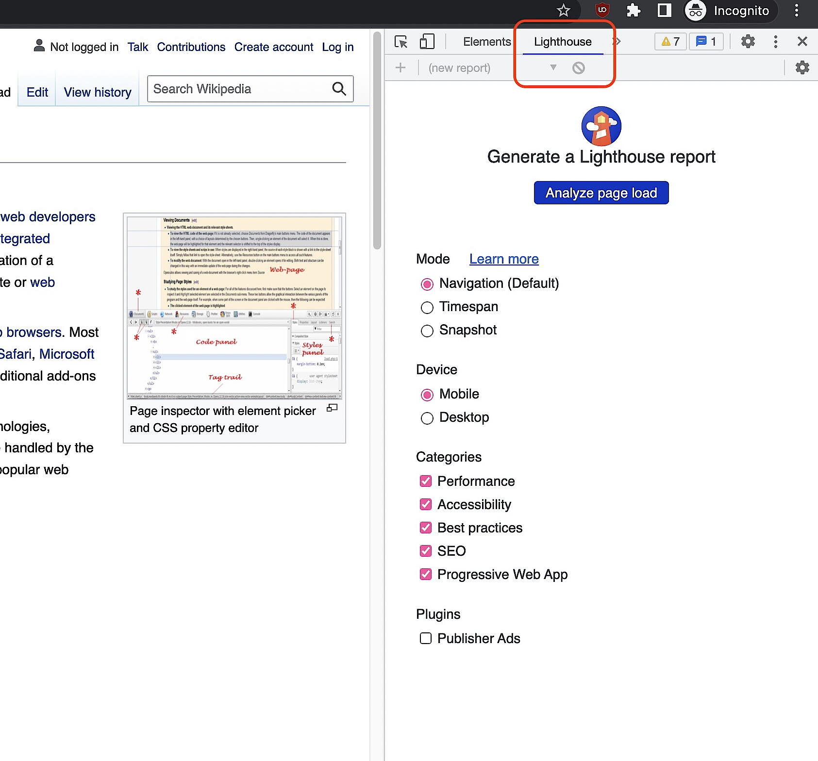 How to inspect elements with developer tools - IONOS CA