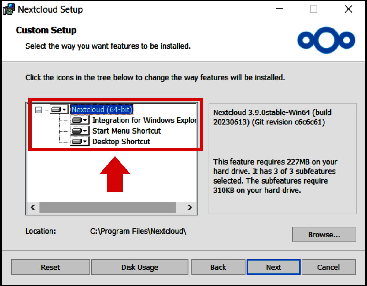 How to use the Nextcloud client - IONOS CA