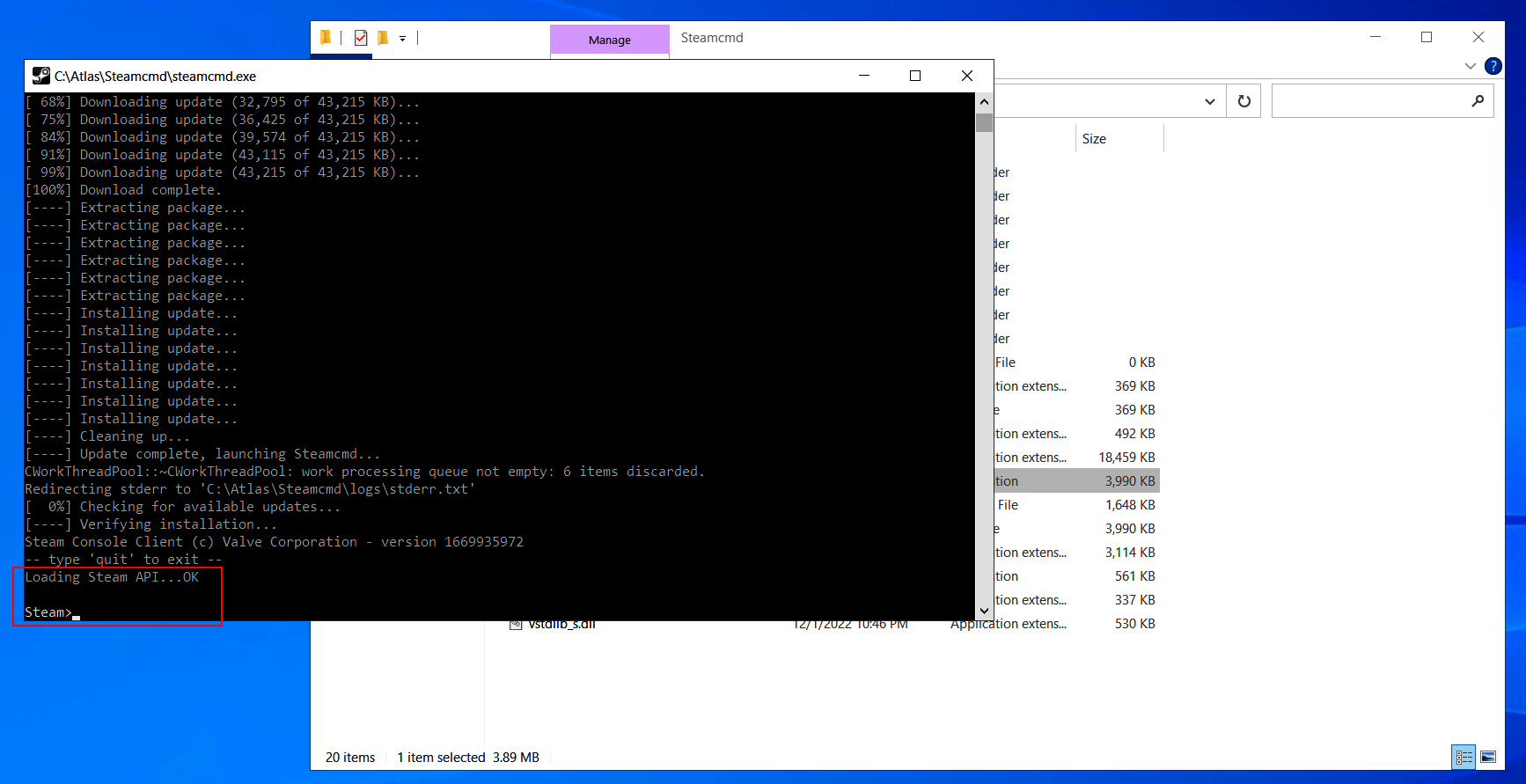How to set up an ATLAS Server - IONOS CA