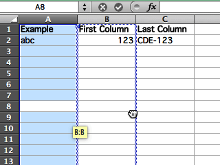 How to move columns and rows in Excel spreadsheets - IONOS CA