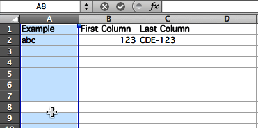 How to move columns and rows in Excel spreadsheets - IONOS CA