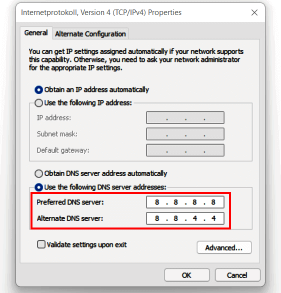 DNS server not responding / is down – what should you do? - IONOS CA