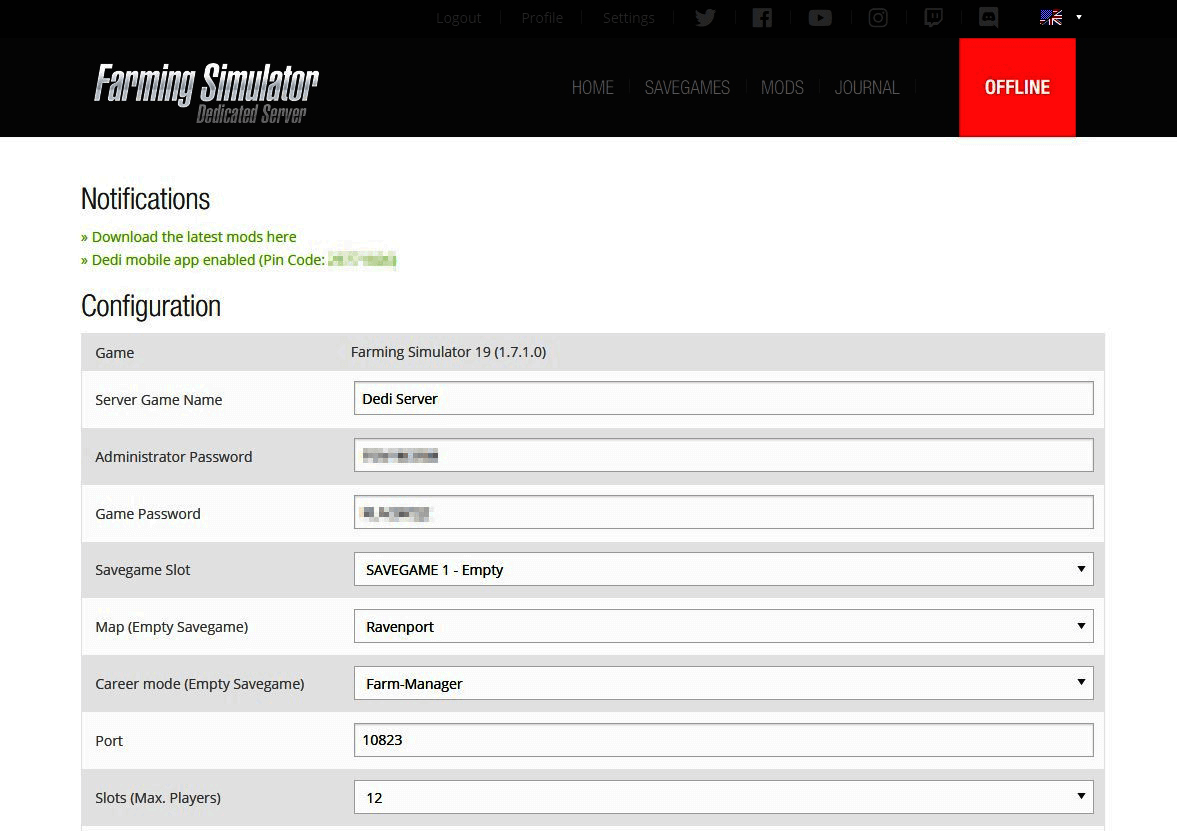 FS19 server: How to host a dedicated Farming Simulator Server - IONOS CA